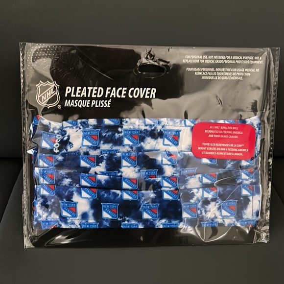 NHL | Accessories | Lot Of 6 Nhl New York Rangers Face Mask Fabric ...